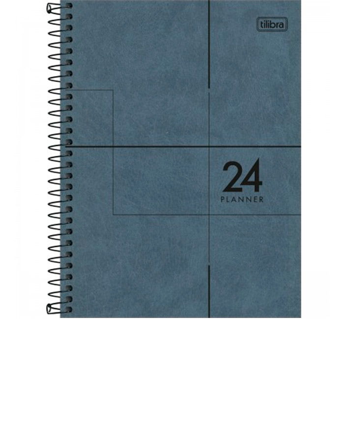 AGENDA PLANNER 2024 PRATIKA ESPIRAL - TILIBRA