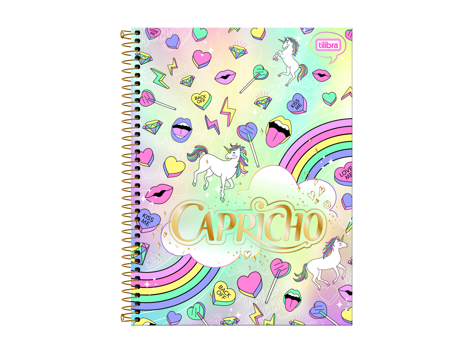 CADERNO UNIV. 10X1 C.D CAPRICHO 200FLS - TILIBRA